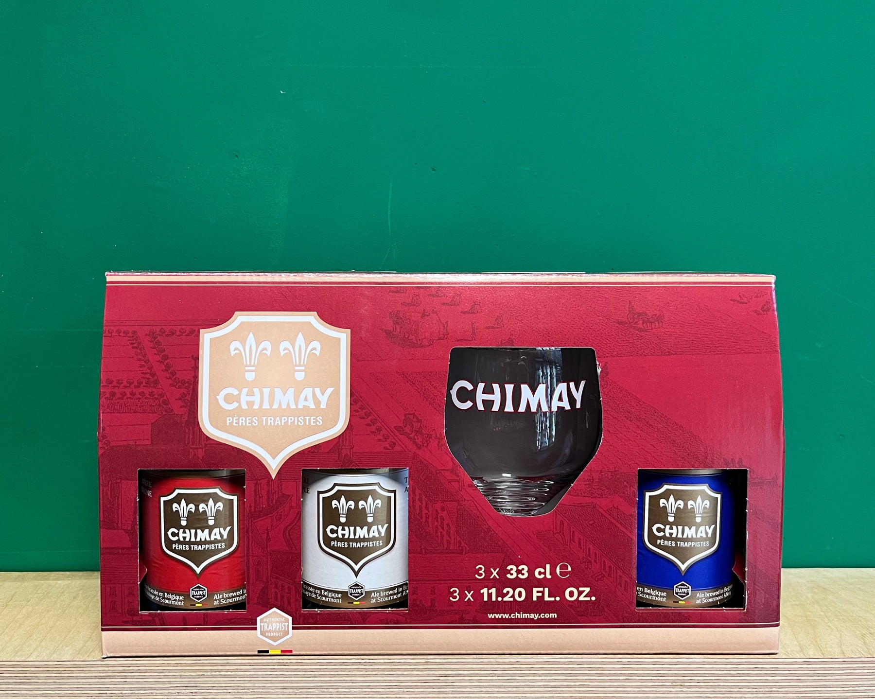 Chimay Gift Set – Keg, Cask & Bottle